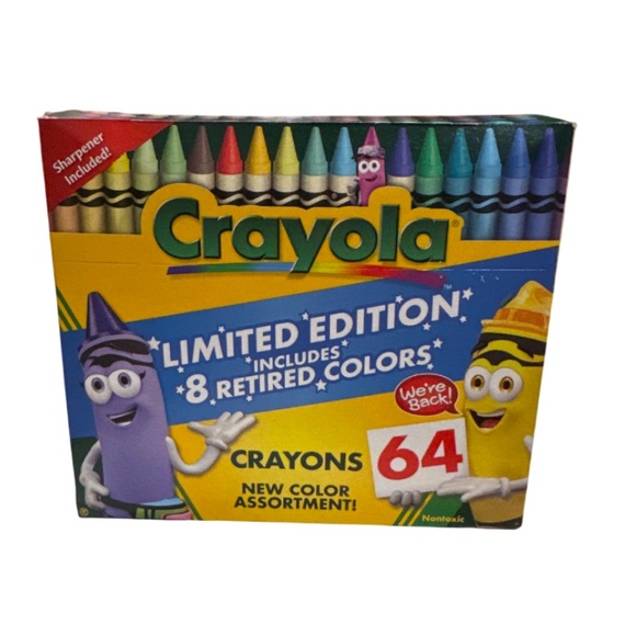 Crayola | Toys | New In Box Crayola Limited Edition Crayons 64count ...